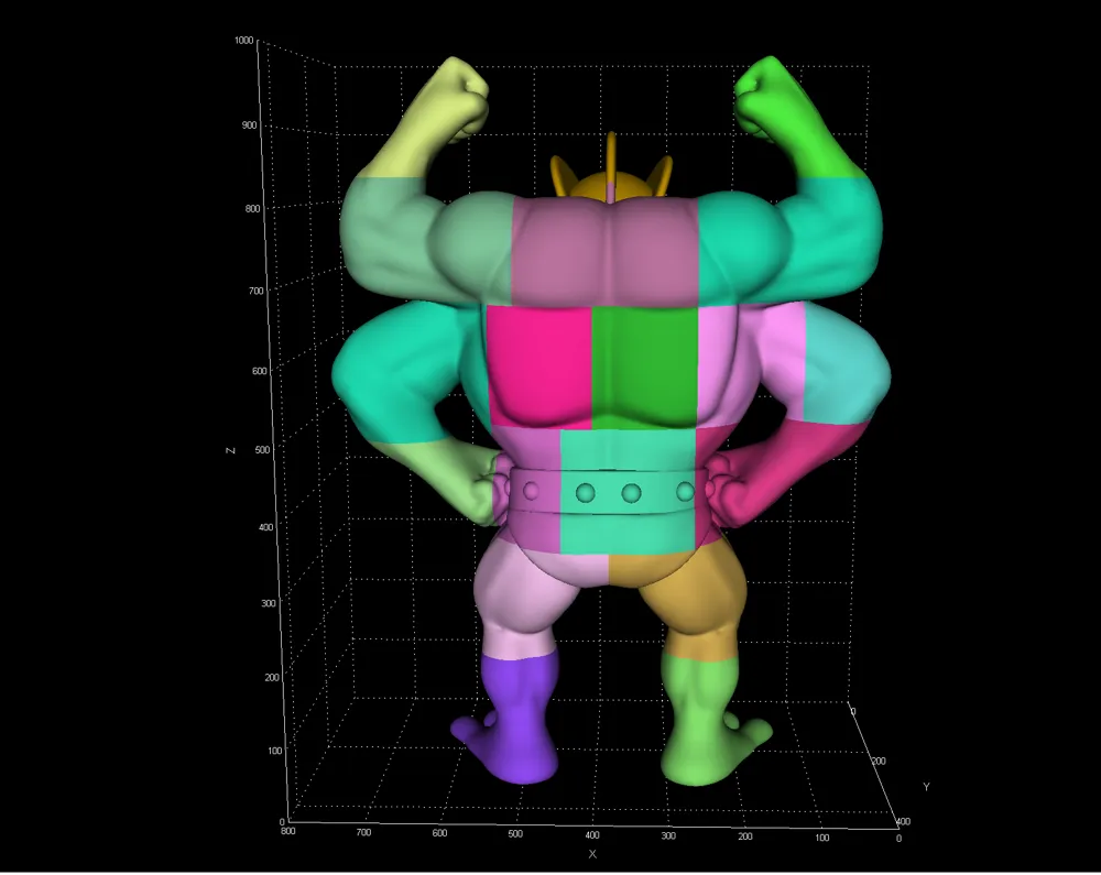 Life-Size Machamp Pokemon 3D Model Part 1 by Ryan @ TheMajinLab ...
