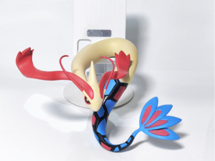 Milotic Swim Pose by pokemon player MakerWorld: Download Free 3D Models