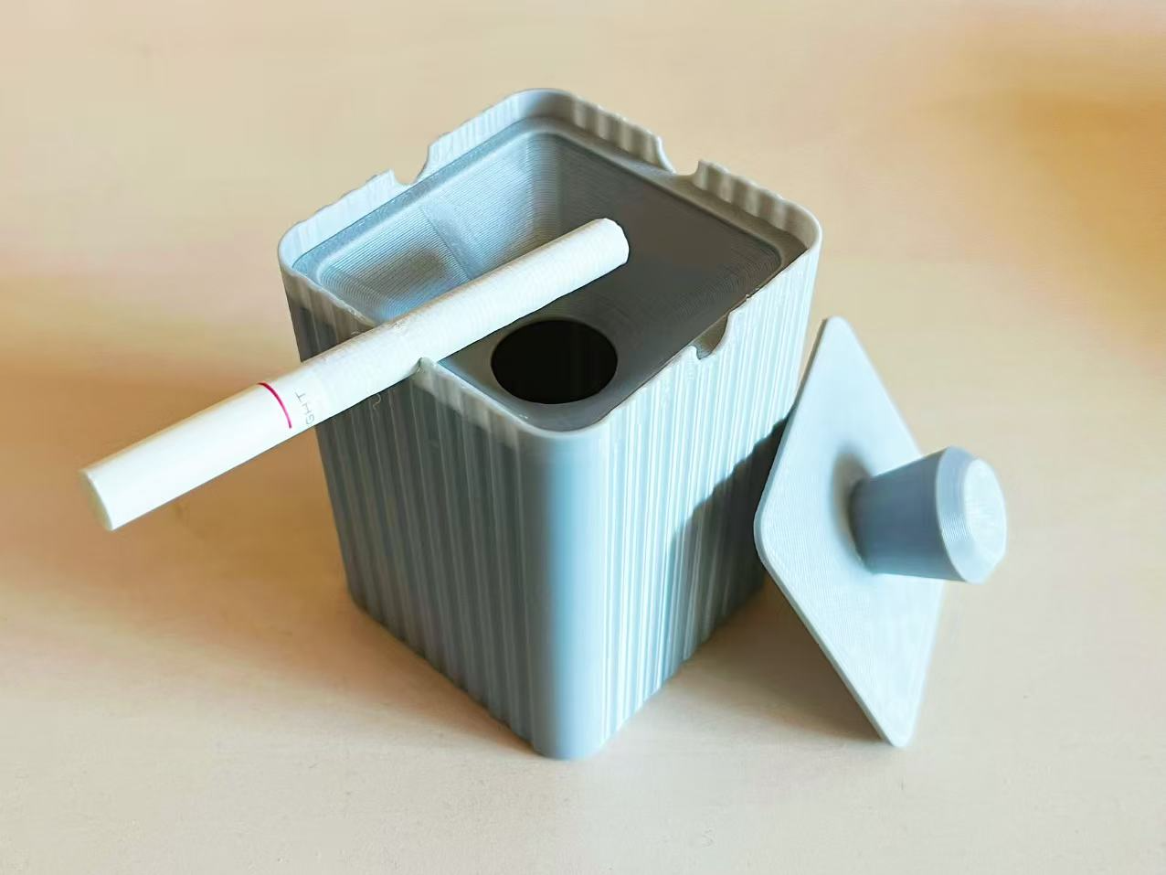 Ashtray Windproof Odorless Easy to Clean by 太野 - MakerWorld