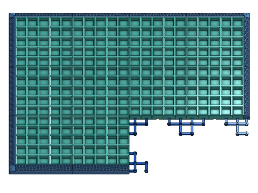 Dungeon Block Base Grid Collection V2.0 by ErgoSphere MakerWorld ...