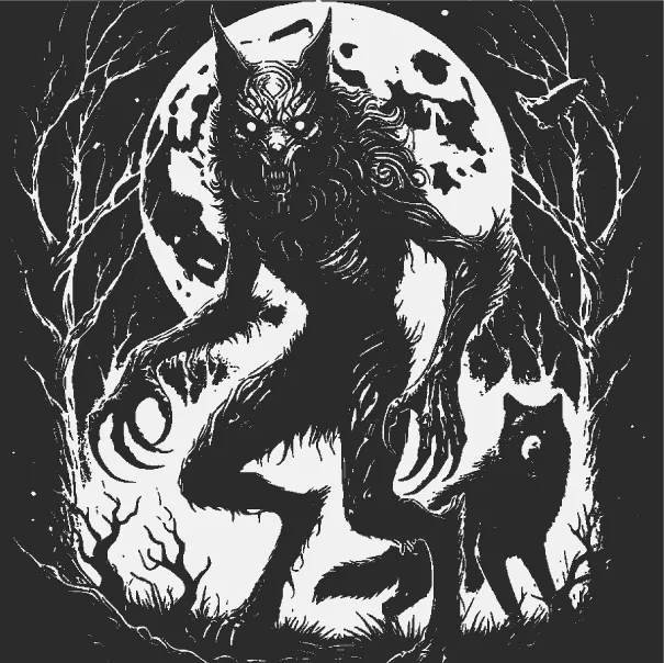 The Dark Mystery of the Skinwalker! Lamp/Decor by ElektroTechNL ...