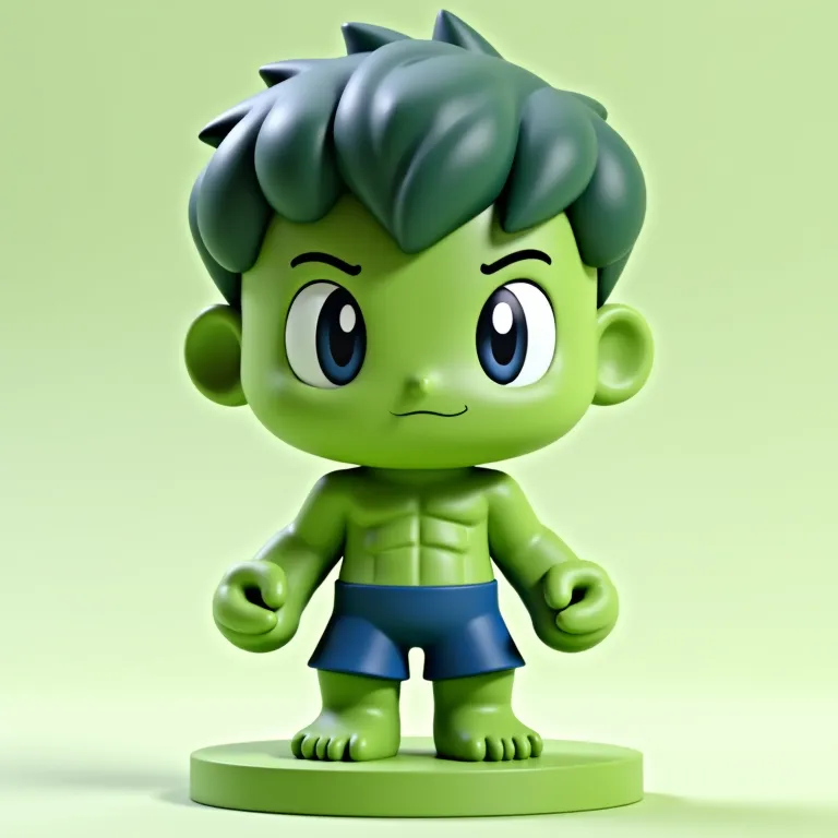 The Avengers - Hulk Mini Figure by 3D Mini Figures - MakerWorld