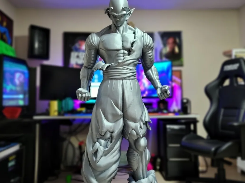 Life-Size Piccolo Battle Ready Dragonball 3D Model - Free 3D Print ...