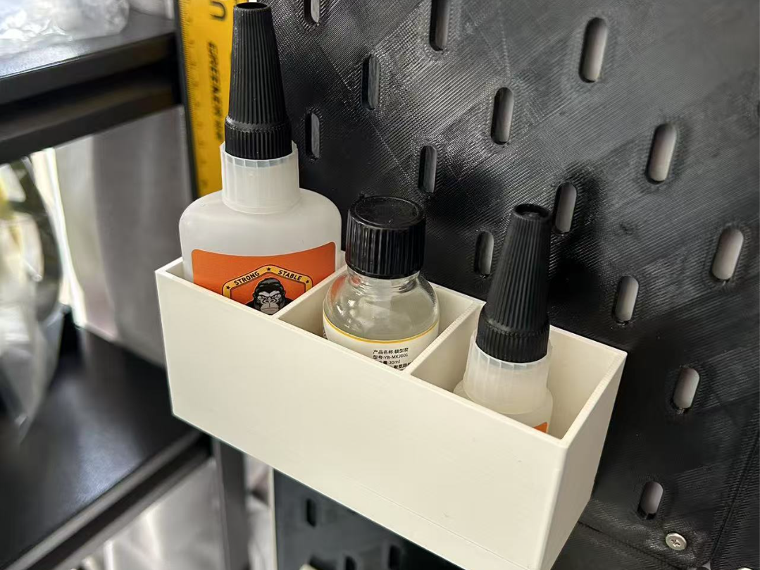 Pegboard Glue Storage Rack by youmisfatherMakerWorld: Download Free 3D ...