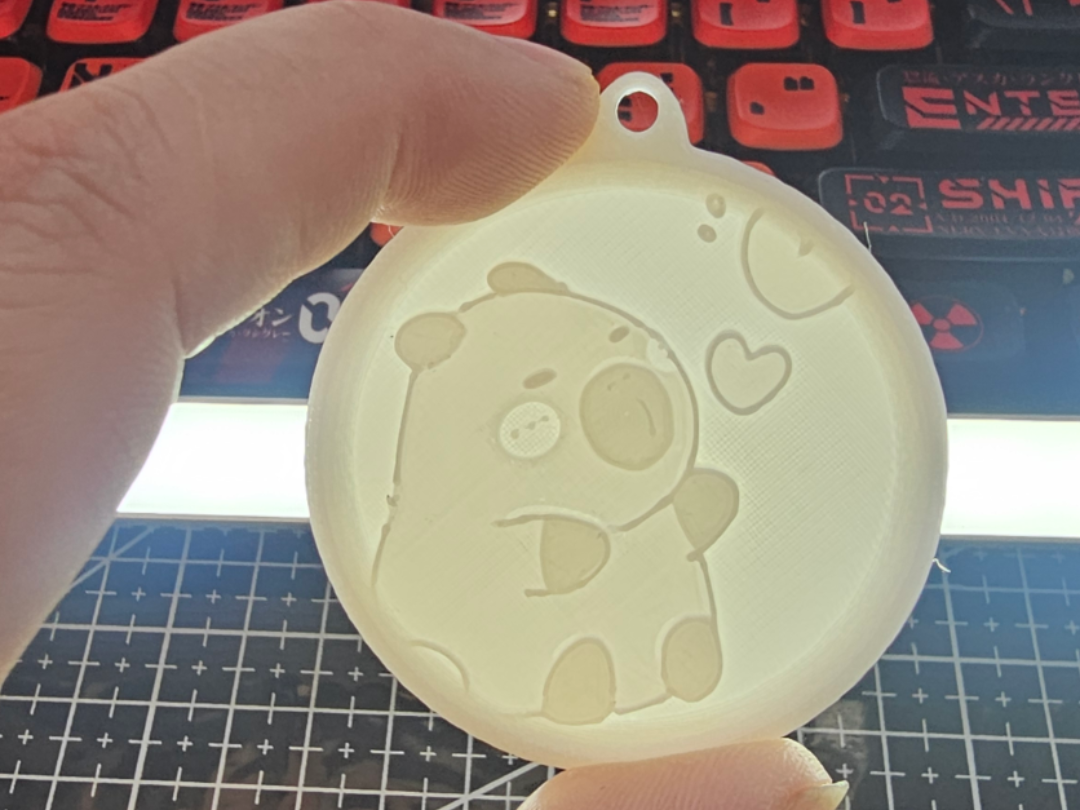 Capybara Lithophane Series 37 by user_2517630253 MakerWorld: Download Free 3D Models