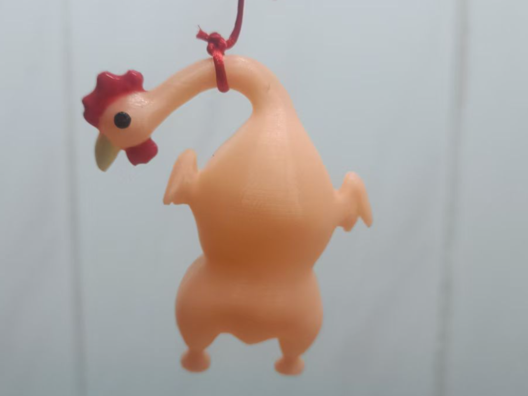 Roasted Chicken Keychain by Heart Memory MakerWorld: Download Free 3D ...