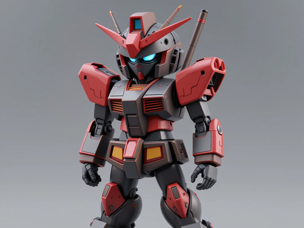 Single plate chibi Gundam boy gift by user_659466827 MakerWorld ...