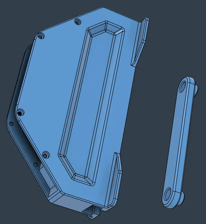 Wall Mount for Bambu Lab AMS (A1 / A1 Mini) - Free 3D Print Model ...