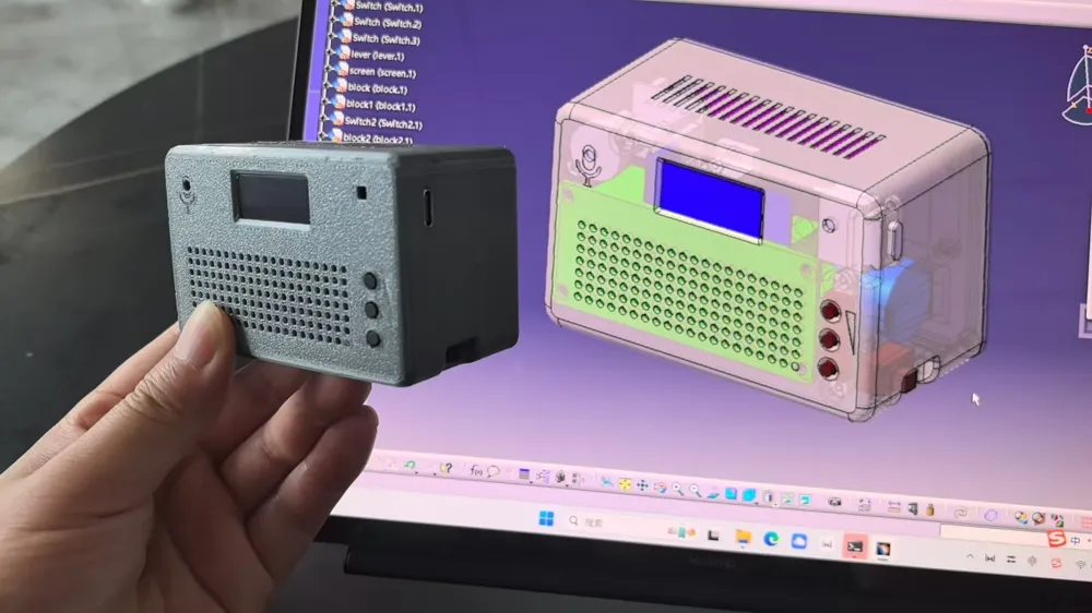 XiaoZhi AI Voice Robot Box by user_1640011672 MakerWorld: Download Free ...
