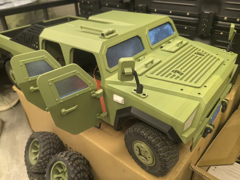 1/6 RC Car - Pickup Truck Shell by 又乱花钱的XIE(world）MakerWorld: Download ...