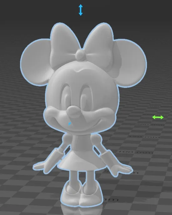 Minnie Mouse by RompakMakerWorld: Download Free 3D Models