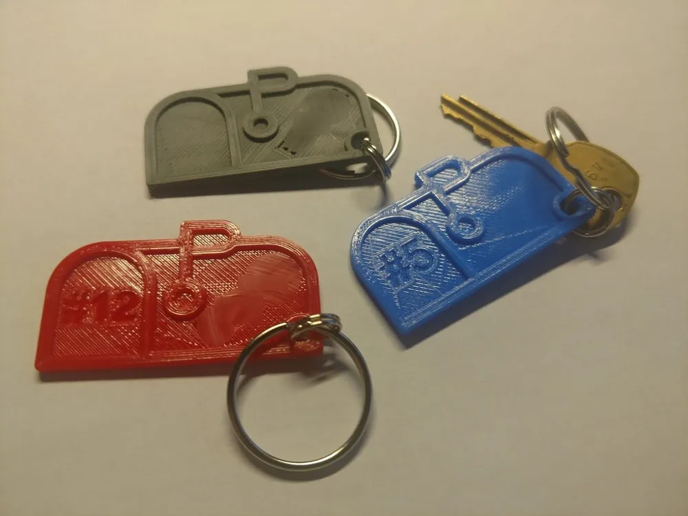 Mailbox Keychain by dukk MakerWorld: Download Free 3D Models