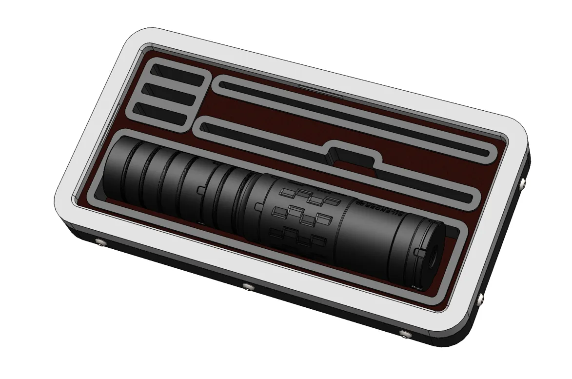 Silencer Storage box | Felt lined storage by VerusIndustries MakerWorld ...