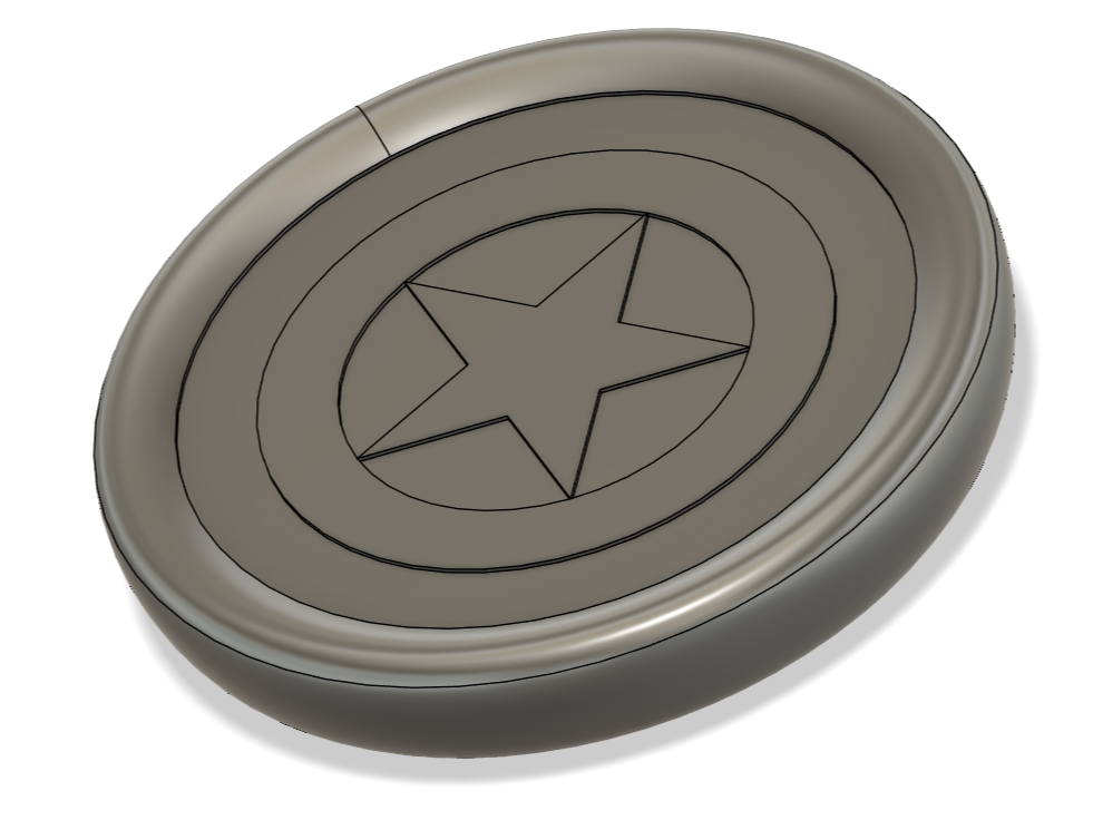 Captain America shield style frisbee by user_4071897671 MakerWorld ...