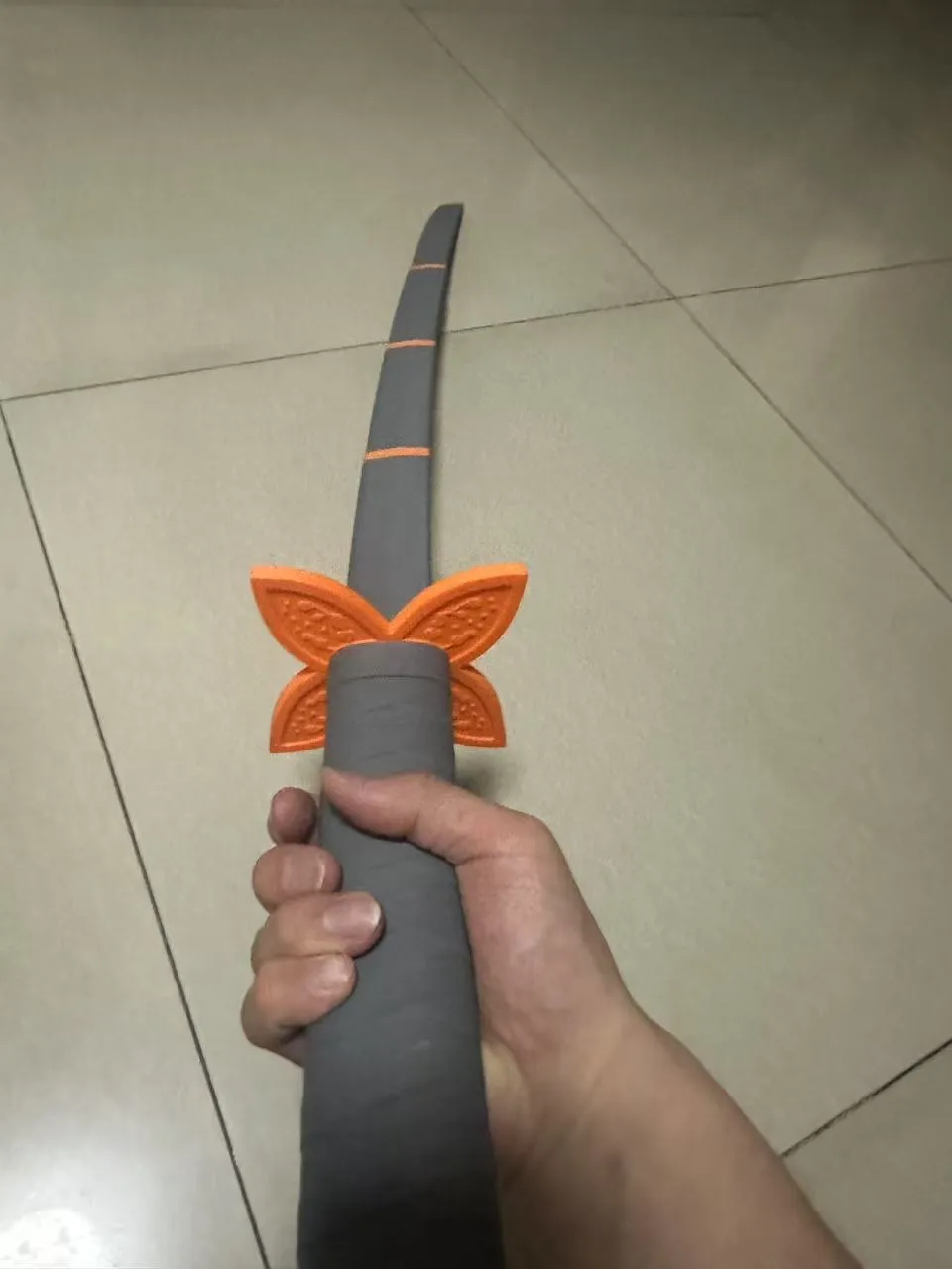 Demon Slayer Butterfly Kanae retractable sword - Free 3D Print Model ...