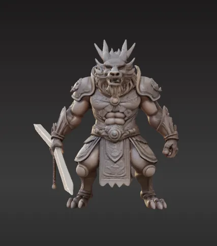 Armored weapon-wielding humanoid mythical four sacred beasts, the four ...