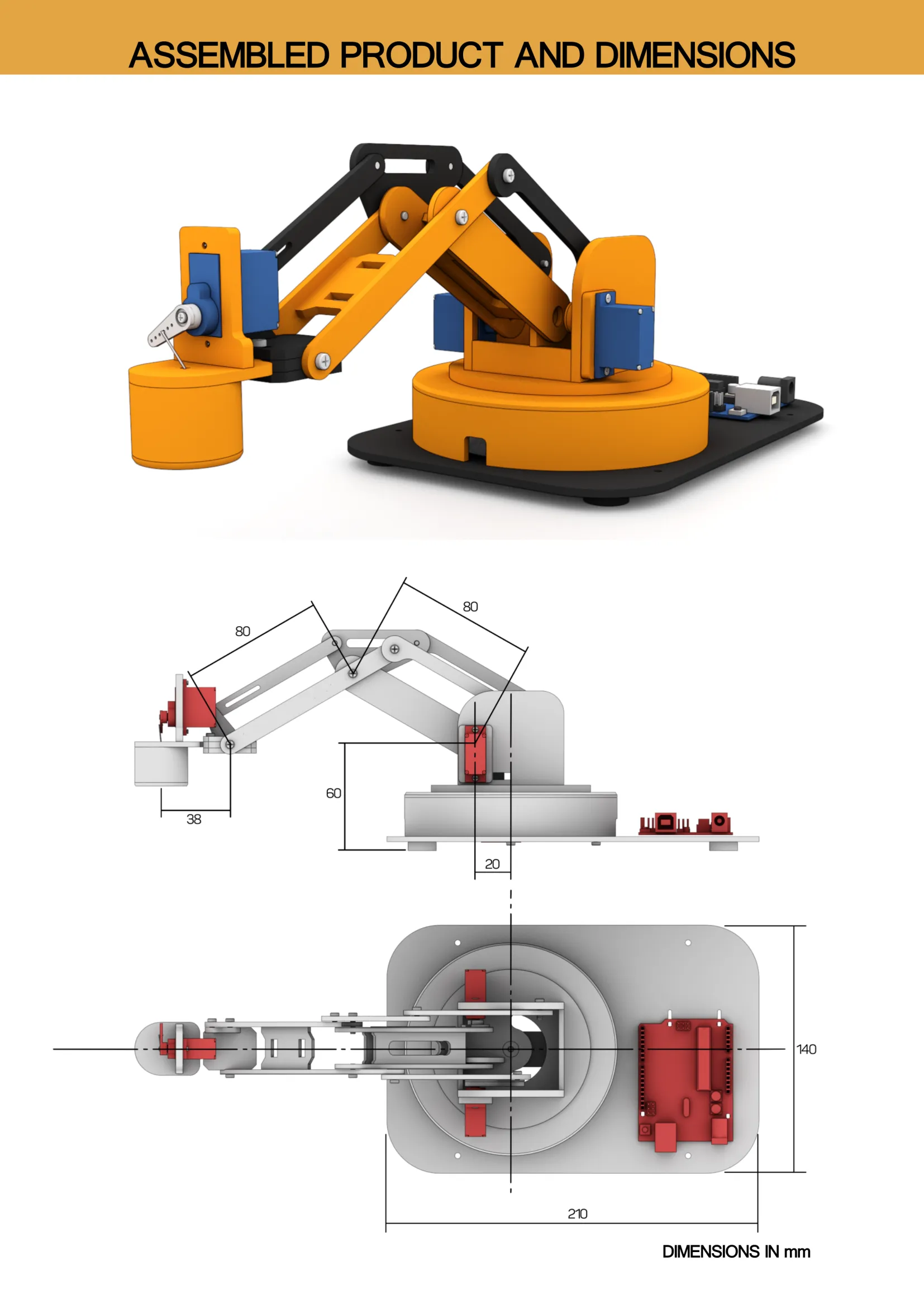 ROBOTIC ARMDS3D WITH MAGNETIC GRIPPER by MauricioDUARTE MakerWorld: Download Free 3D Models