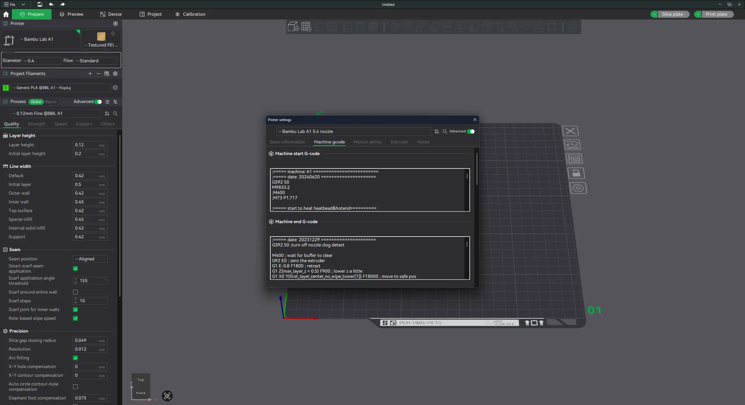 Fast Start for Bambu Lab A1 - Start G-Code by AMP Lab's MakerWorld ...