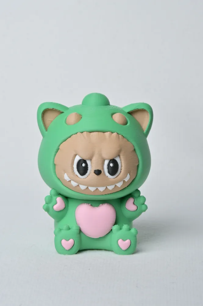 Heart-shaped Little Dinosaur Labubu~labubu by puresa MakerWorld ...