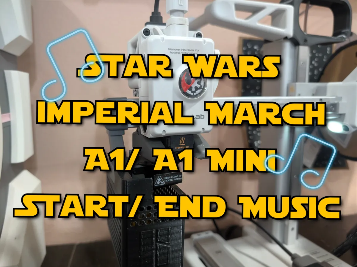 Star Wars Imperial March Start Music - Free 3D Print Model - MakerWorld