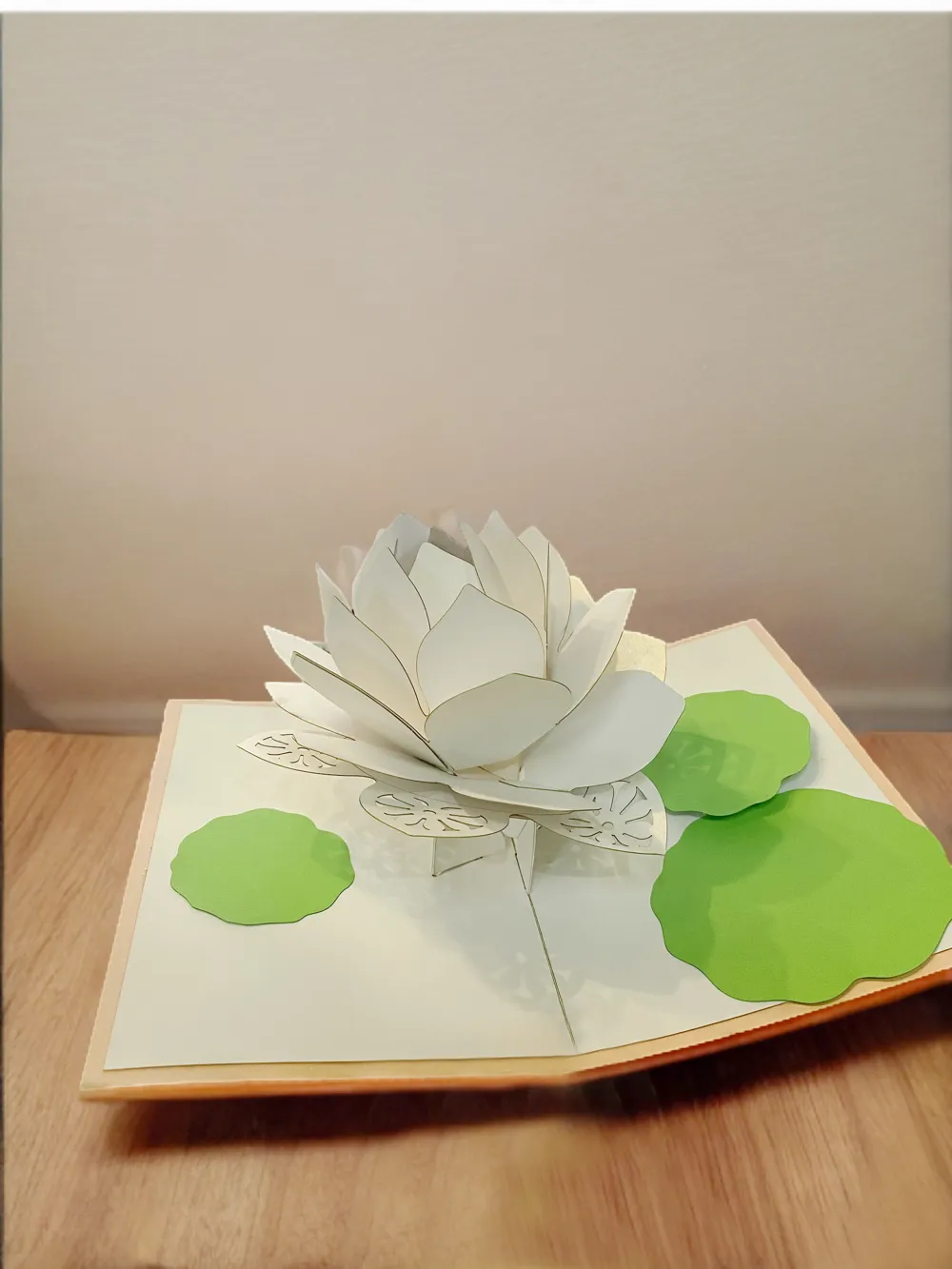 Lotus 3D Greeting Card by 2d模型小王子 MakerWorld: Download Free 3D Models