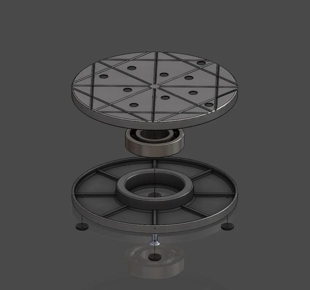 3D Scanning Manual Turn Table by Vectoforge MakerWorld: Download Free ...