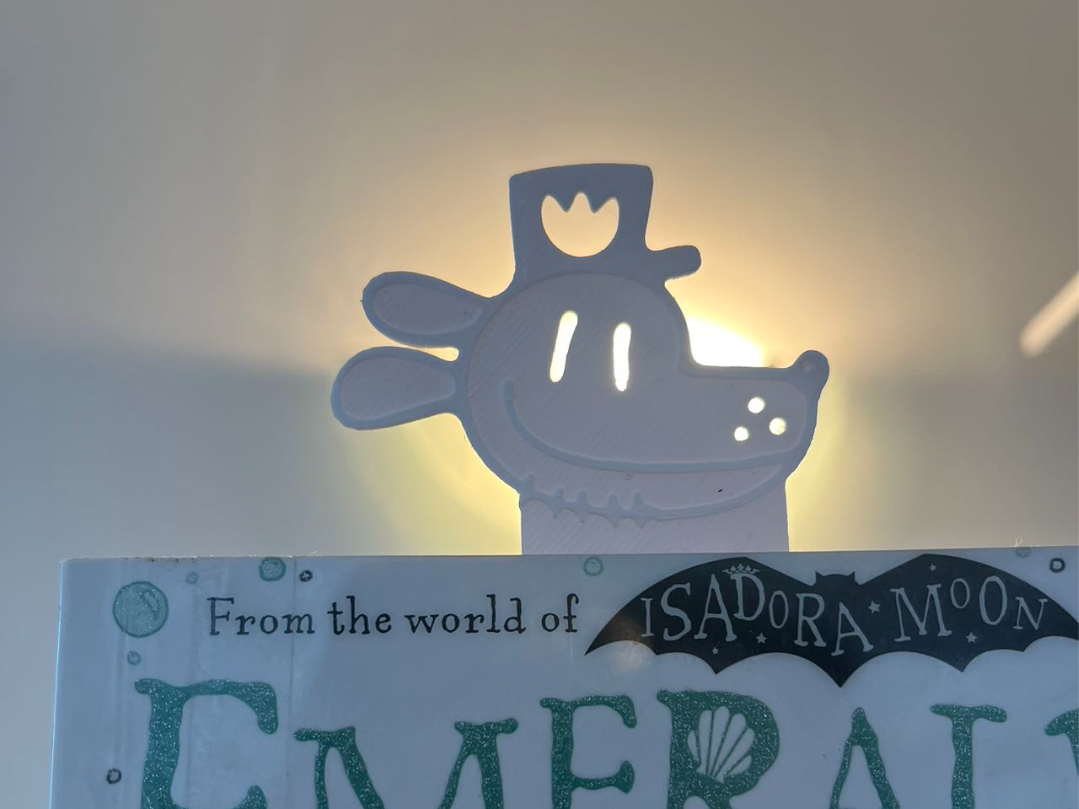 Dog Man bookmarks by Willi Wangka MakerWorld: Download Free 3D Models