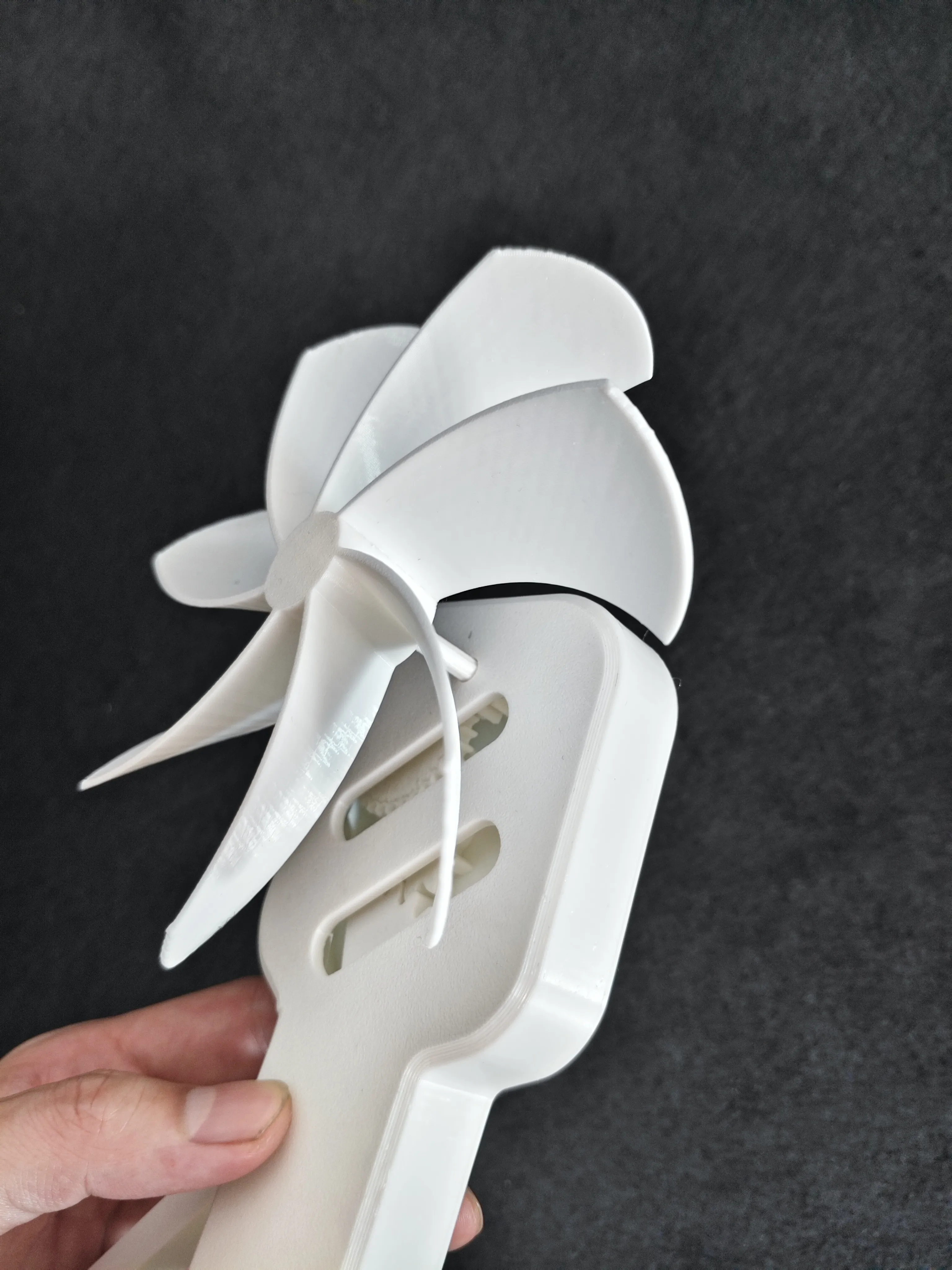 Manual Fan V2.0 - Free 3D Print Model - MakerWorld
