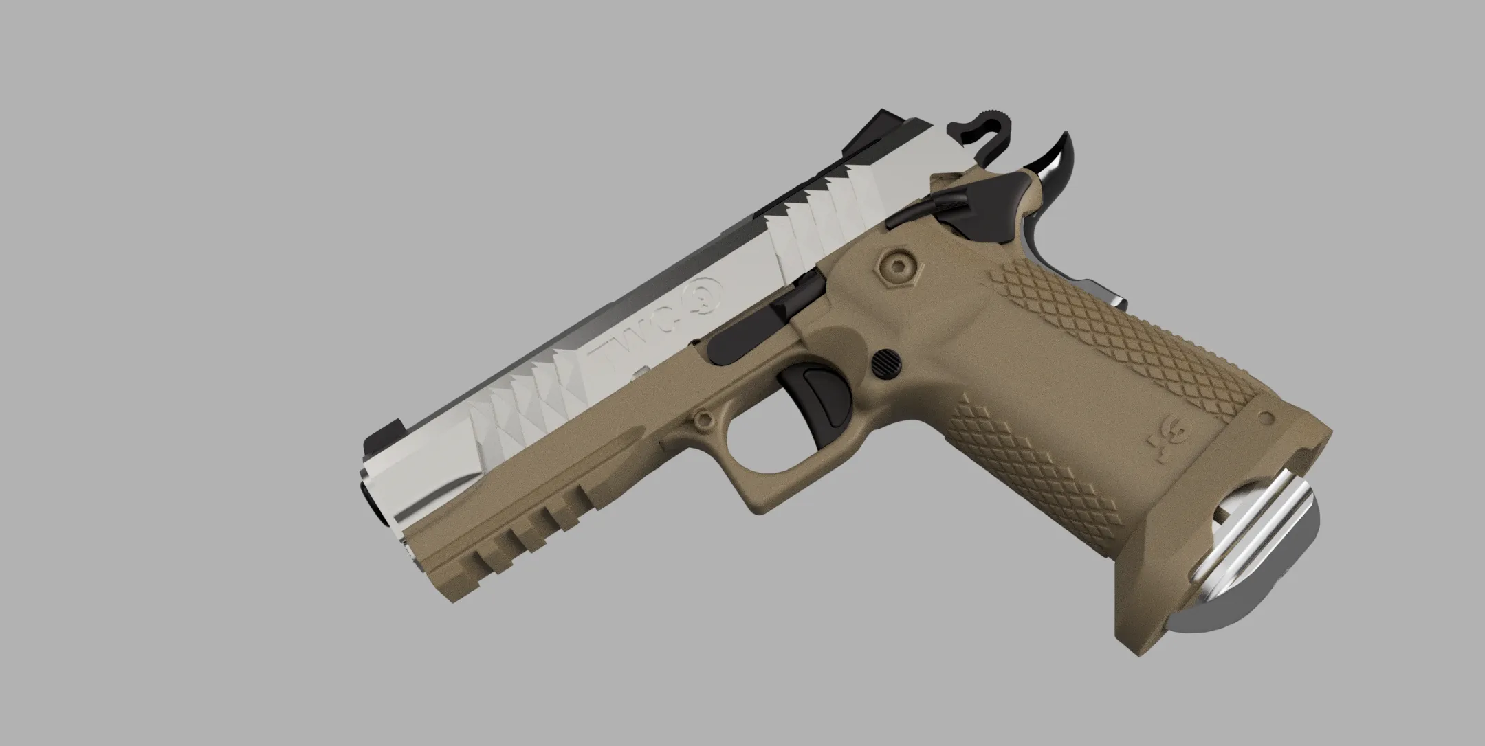 Jacob Grey TWC 9 / 2011 pistol toy (no launch) by 补补觉去 MakerWorld ...