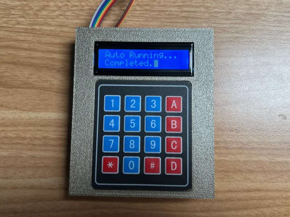 Arduino Keyboard and LCD1602 Screen Controller by user_4100698851 ...