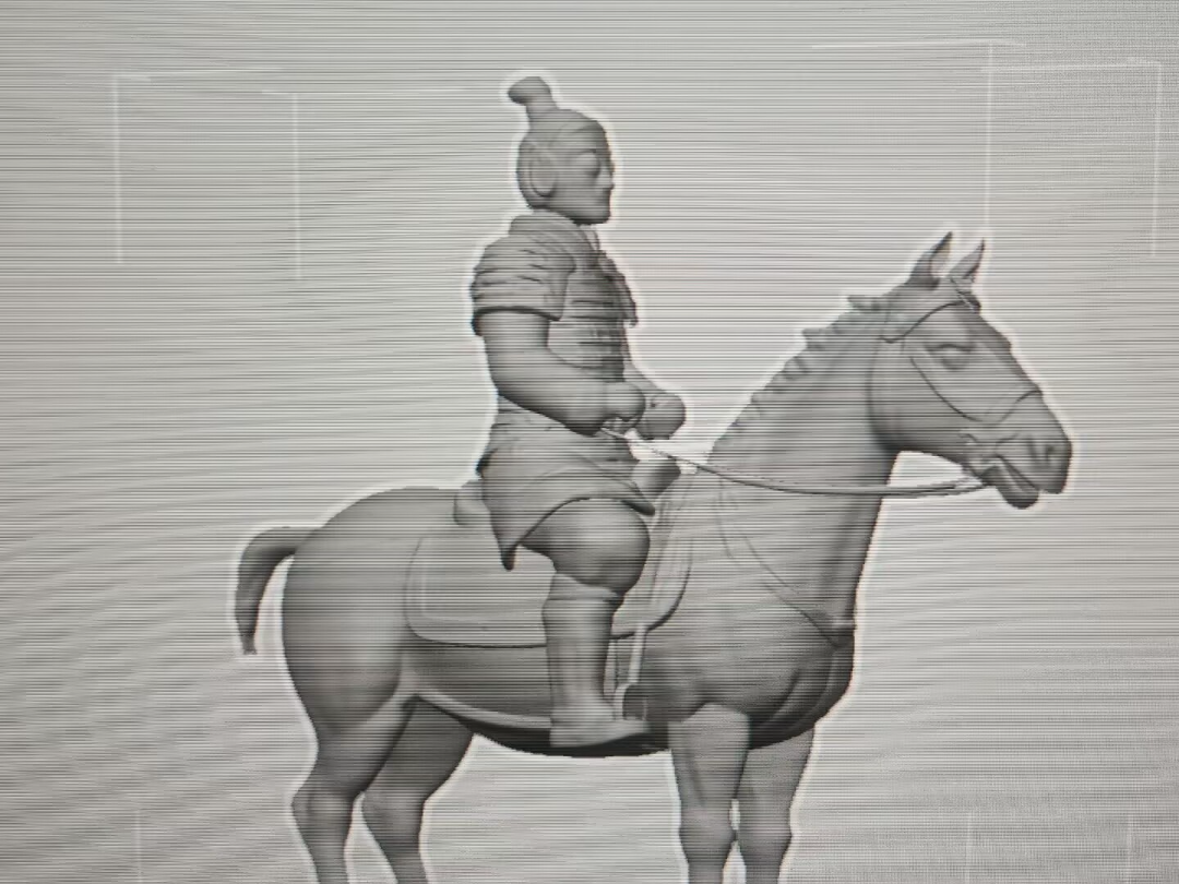 Large-eyed Terracotta Warrior Cavalry by user_3896440390MakerWorld ...