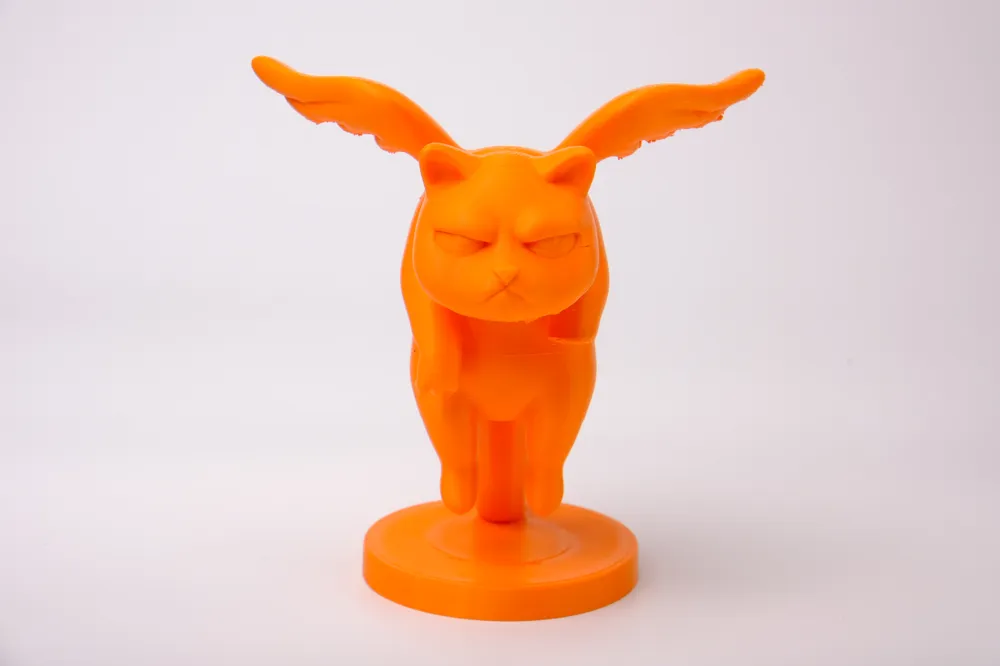 Flying Grumpy Cat – Funny Cat Figurine with Wings by ...