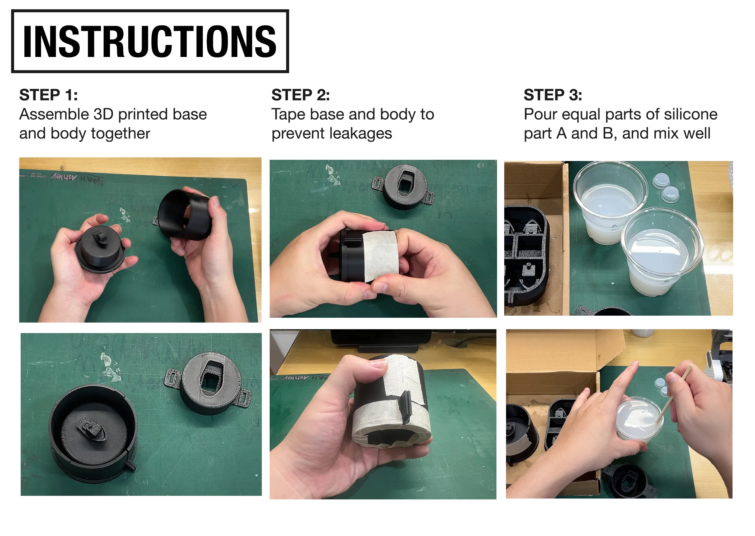 Benchy on the rocks boat ice cube mold making kit by yudayoda ...