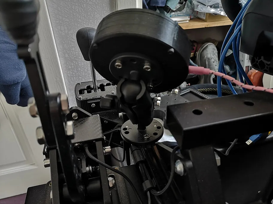 Sim Racing Round Revmeter with gear indicator by Mark_McQ MakerWorld ...