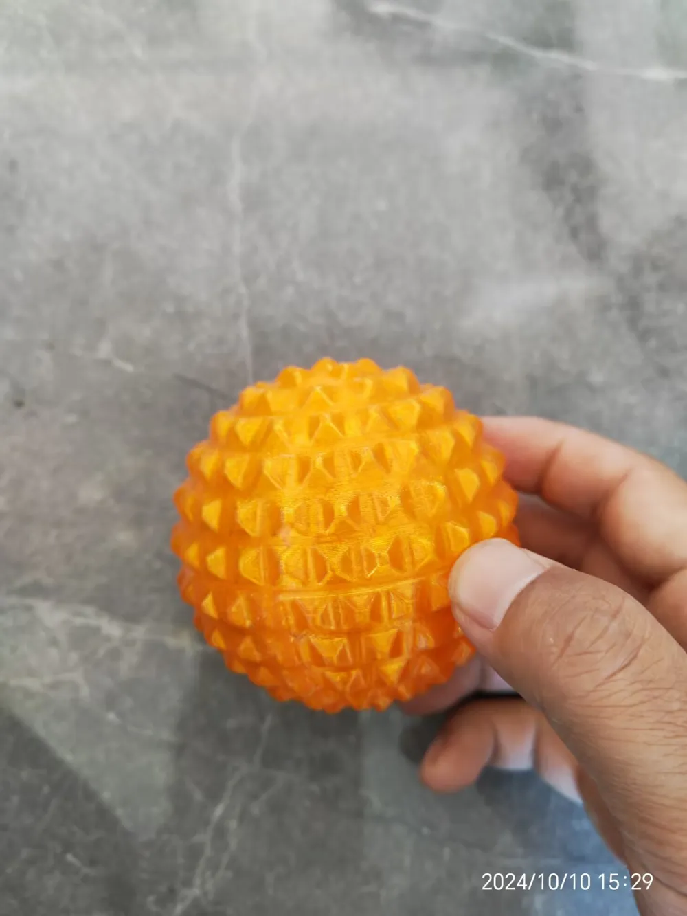 Massage ball for stress relief cat ball - Modèle d'Impression 3D ...