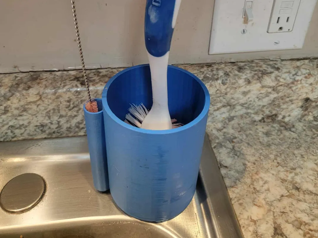 Scrub Brush Cup by jeanmonkey10 MakerWorld: Download Free 3D Models