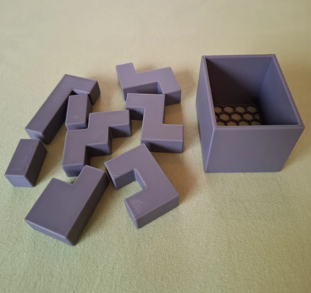 Puzzel Box by SehrKreativMakerWorld: Download Free 3D Models