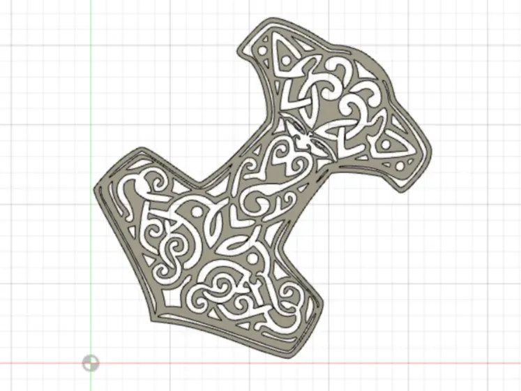 MJOLNIR THOR VIKING by Mitsu3DMakerWorld: Download Free 3D Models