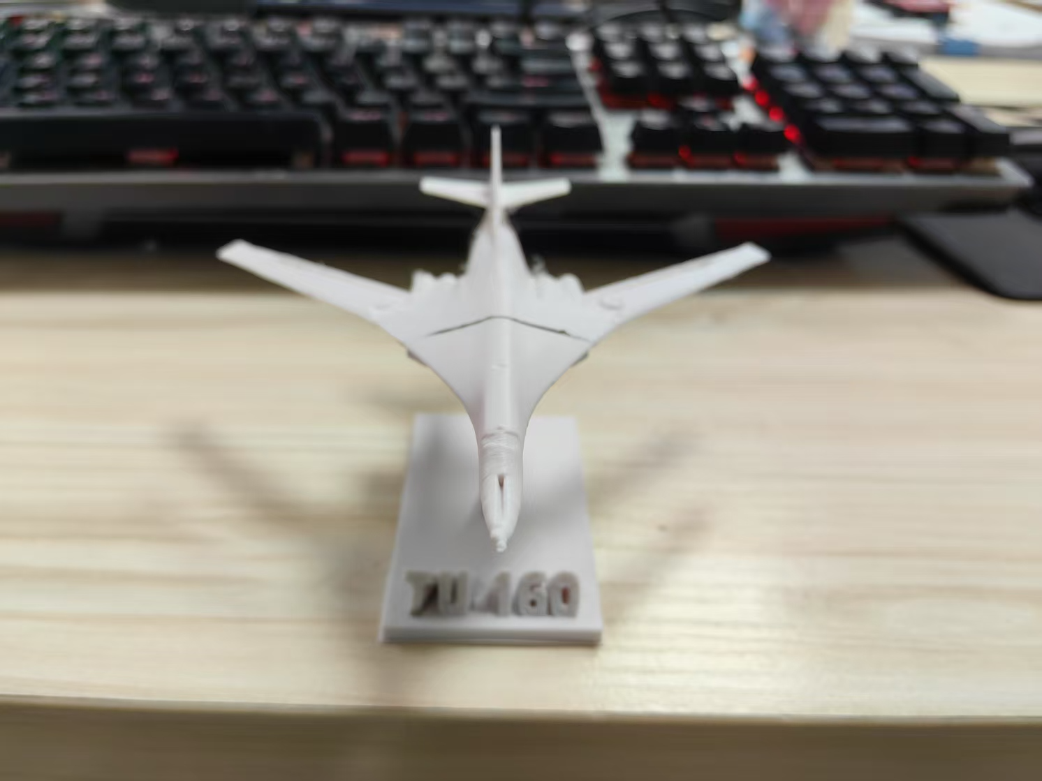 Tupolev Tu-160 Blackjack, Russian White Swan strategic bomber, desktop ...