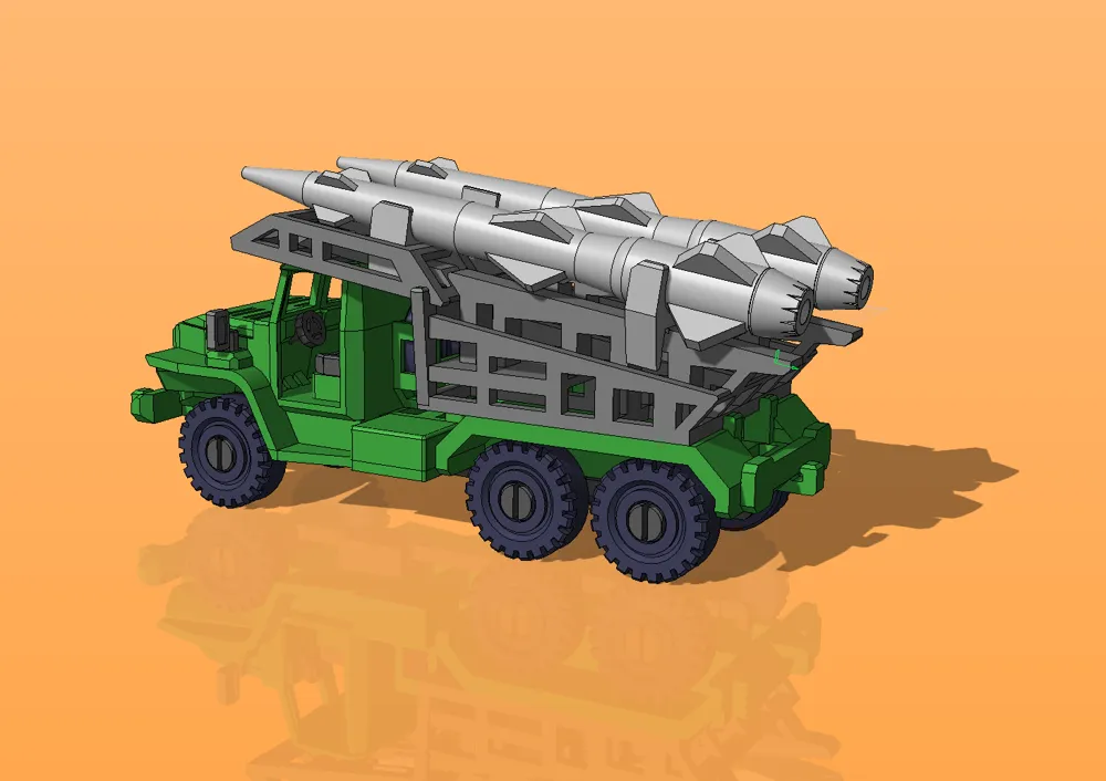 S-125 Missile Launcher—Super Cool Assembly Version by 天门计划 MakerWorld ...