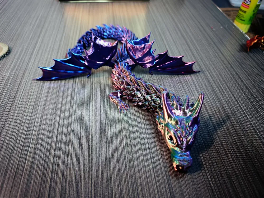 Bone Wing Dragon—Print-in-Place Articulated by user_527935987 ...