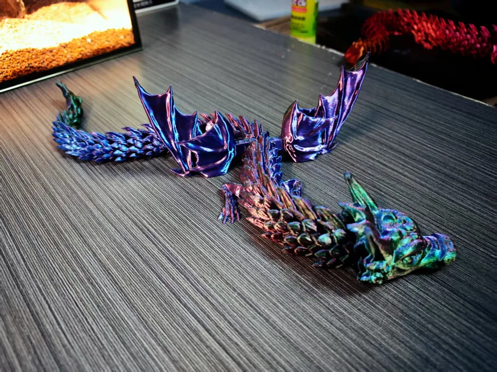 Bone Wing Dragon—Print-in-Place Articulated by user_527935987 ...