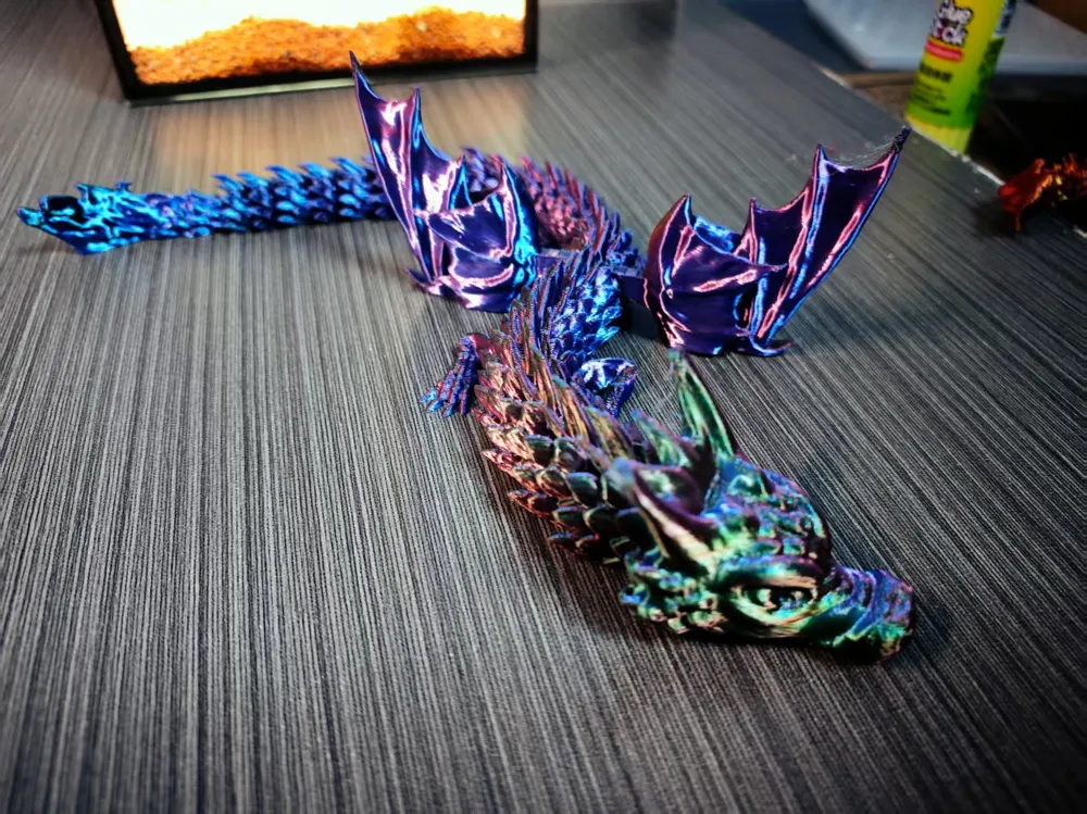 Bone Wing Dragon—Print-in-Place Articulated by user_527935987 ...