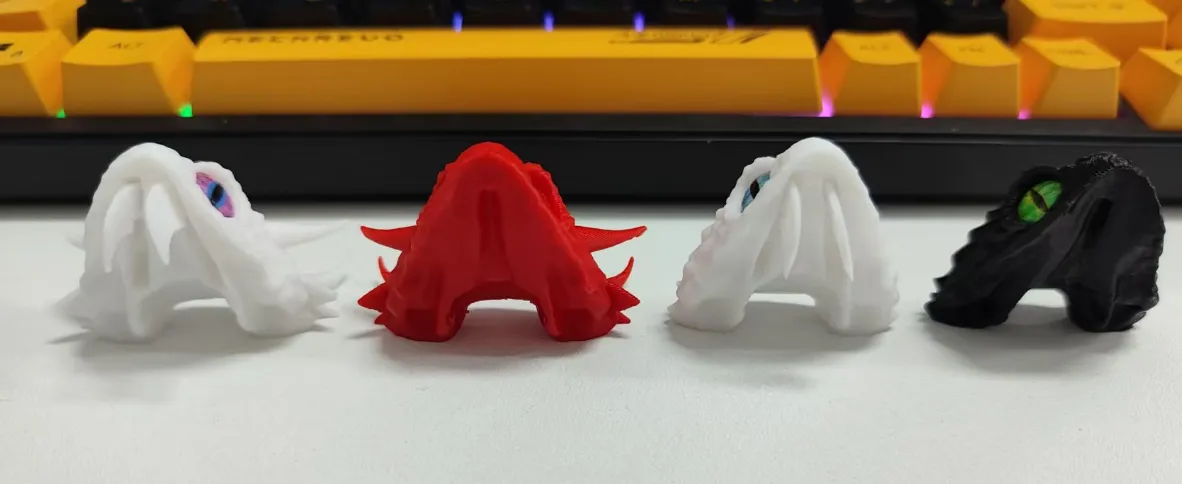 Fanged Viper - Print-in-Place Articulated Version, Head Rotates, Jaw ...