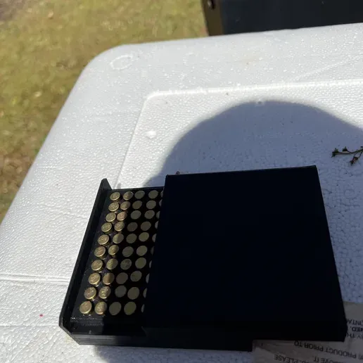 45ACP slide top ammo storage box by Scone Cold MakerWorld: Download ...