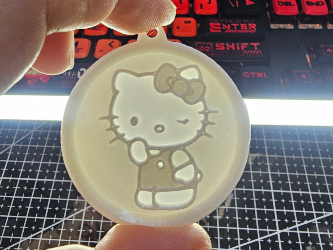 Hello Kitty Lithophane Series 04 (only 5g) by user_2517630253MakerWorld ...