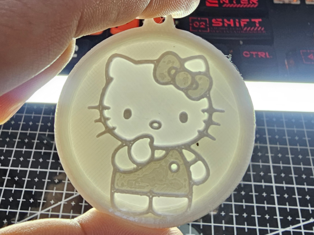 Hello Kitty Lithophane Series 05 (Only 5g) by user_2517630253MakerWorld ...