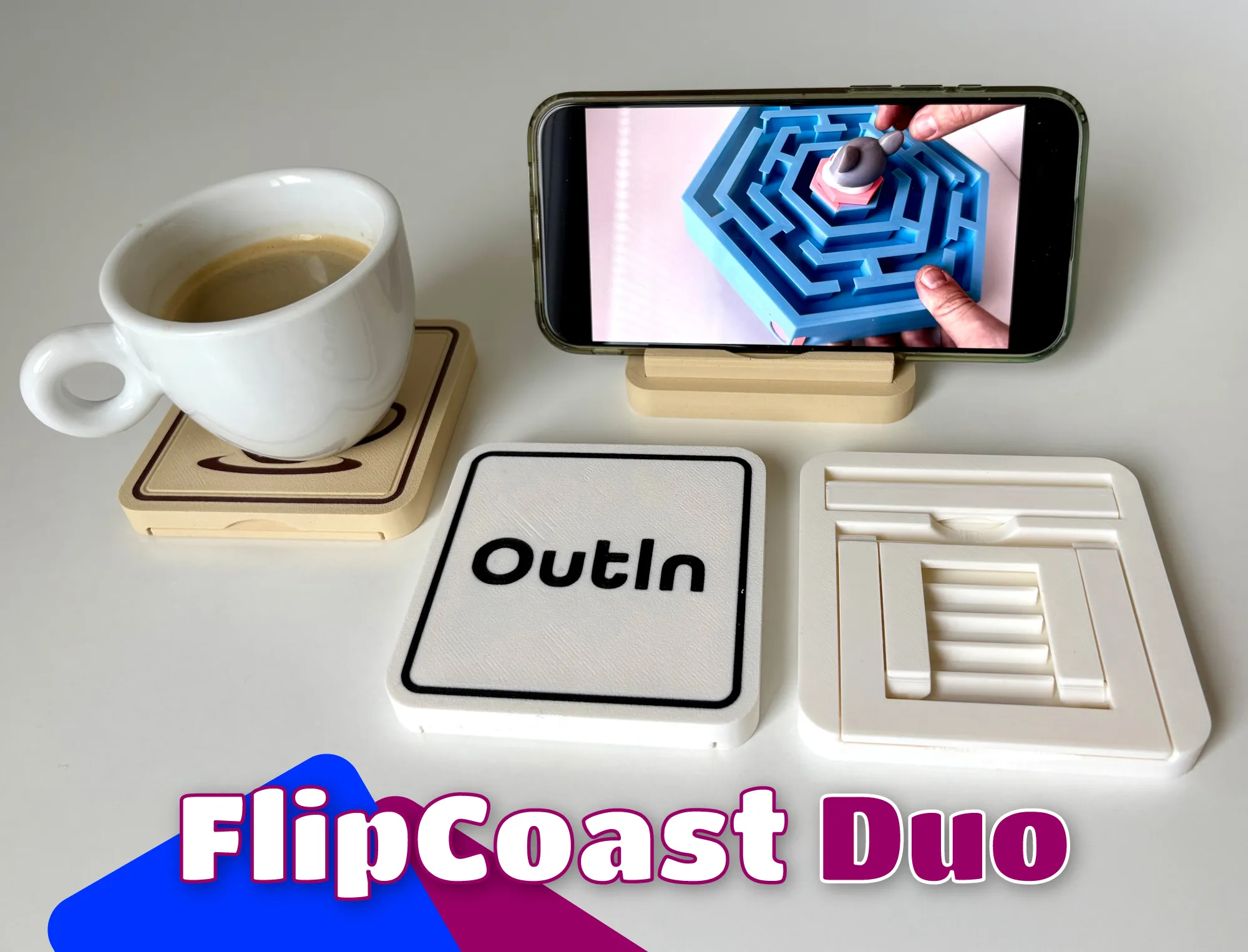 TrailBuddy 2-in-1 Dog Water & Treat Bowl by Math & Katy MakerWorld: Download Free 3D Models