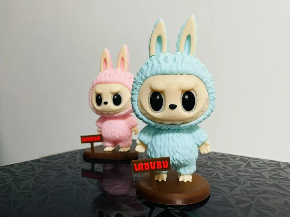 Labubu round base by user_391537402 MakerWorld: Download Free 3D Models