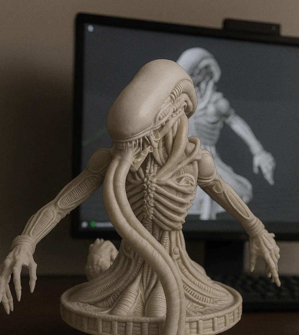 Alien Xenomorph AVP Bust – Modular 3D Model by Ryan @ TheMajinLab ...